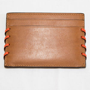 Coach | Bags | Brand New Coach Red Stitching Card Case | Poshmark